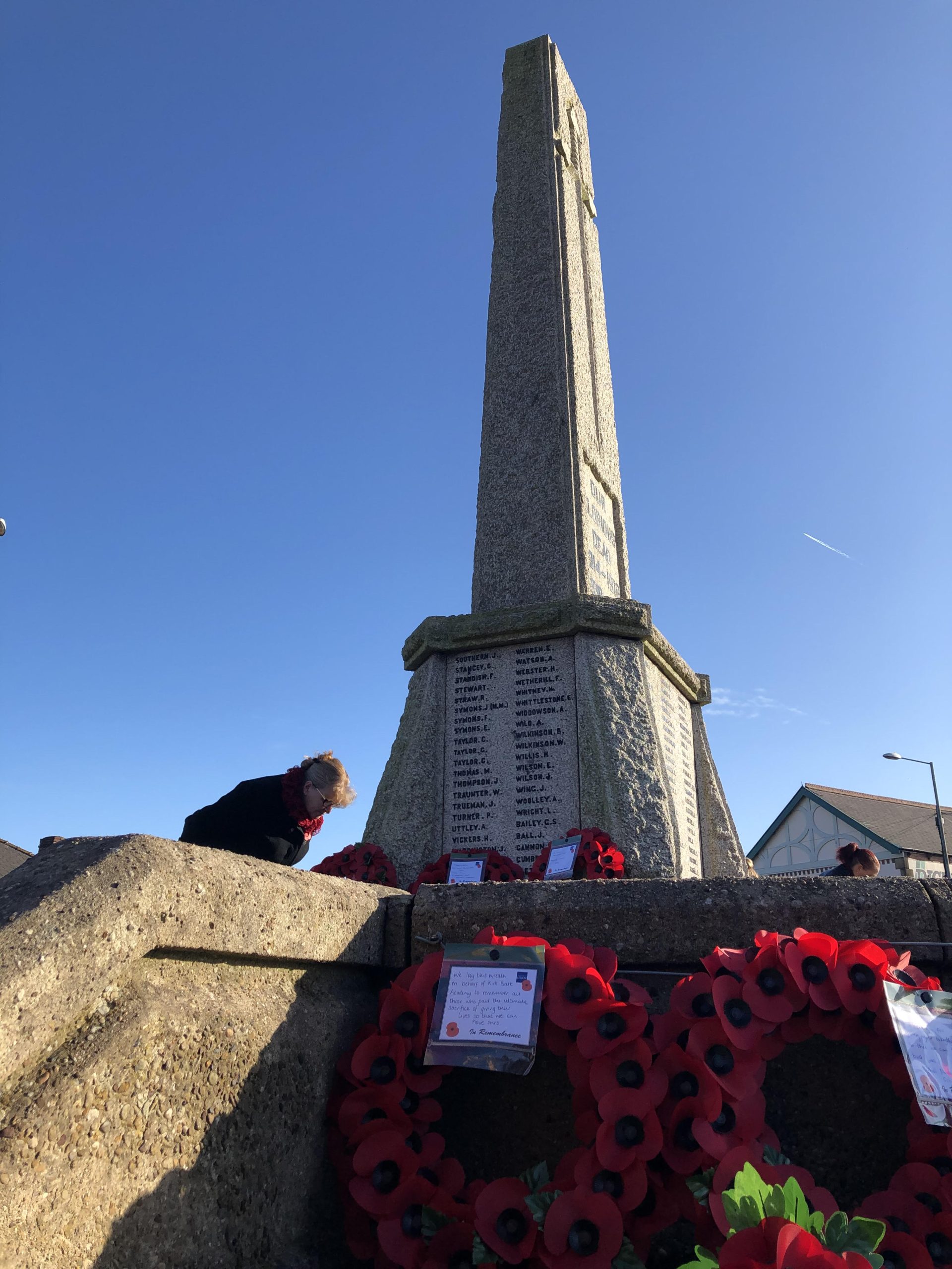 Students represent Academy at Remembrance Service - Kirk Balk Academy